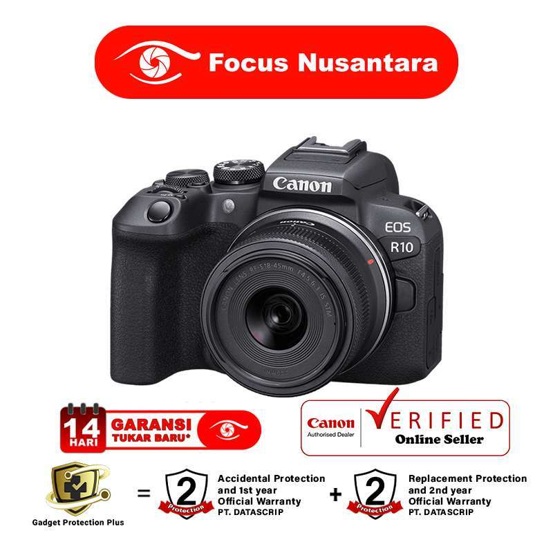 Jual CANON EOS R10 R 10 Mirrorless Camera Body/Kit lens | Shopee Indonesia