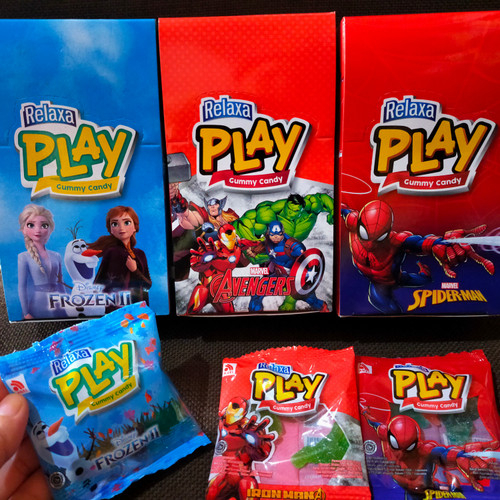 Jual Relaxa PLAY - Gummy Candy - Kemasan BOX Isi 12 sachet | Shopee ...