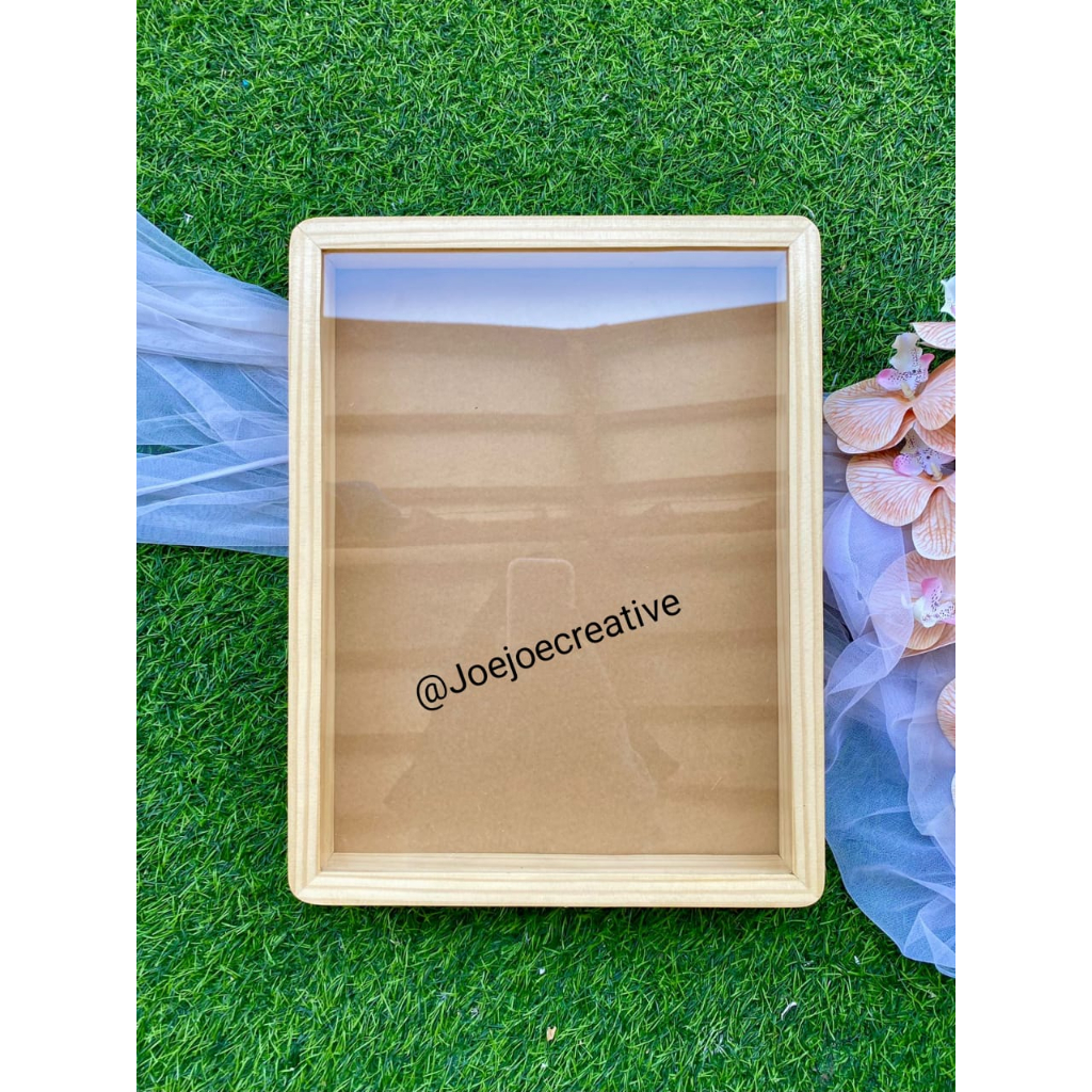 Jual Bingkai mahar akrilik | frame kayu untuk hiasan mahar | frame kayu ...
