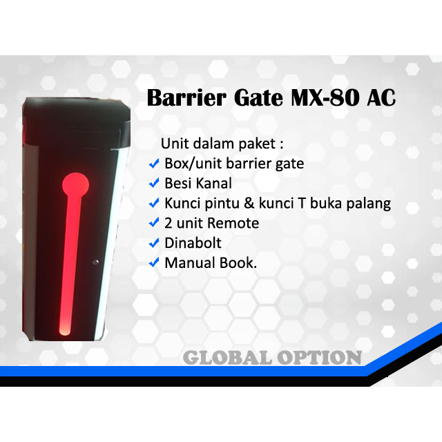 Jual Palang Parkir Otomatis Portal Parkir Otomati Mx 80 | Shopee Indonesia