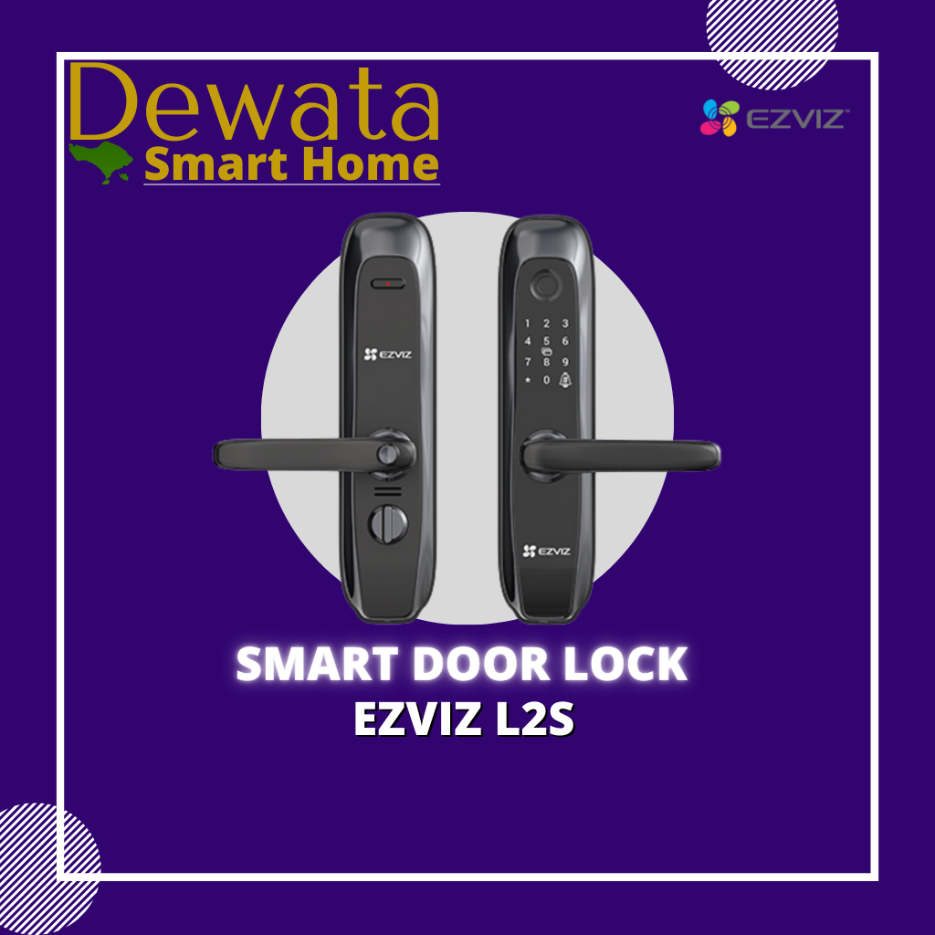 Jual EZVIZ L2S SMART DOOR LOCK FINGERPRINT | Shopee Indonesia