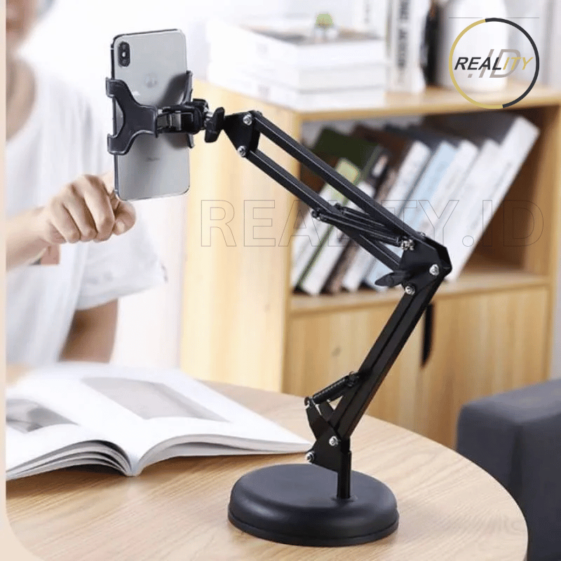 Jual HOLDER MEJA ZMZ01 STAND HOLDER MULTIFUNGSI HP OVERHEAD HOLDER ...