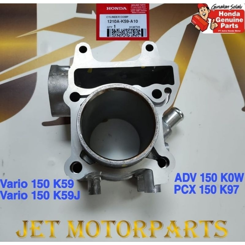 Jual 1210AK59A10 Block atau Cylinder Comp Vario 150 PCX 150 ADV 150 ...