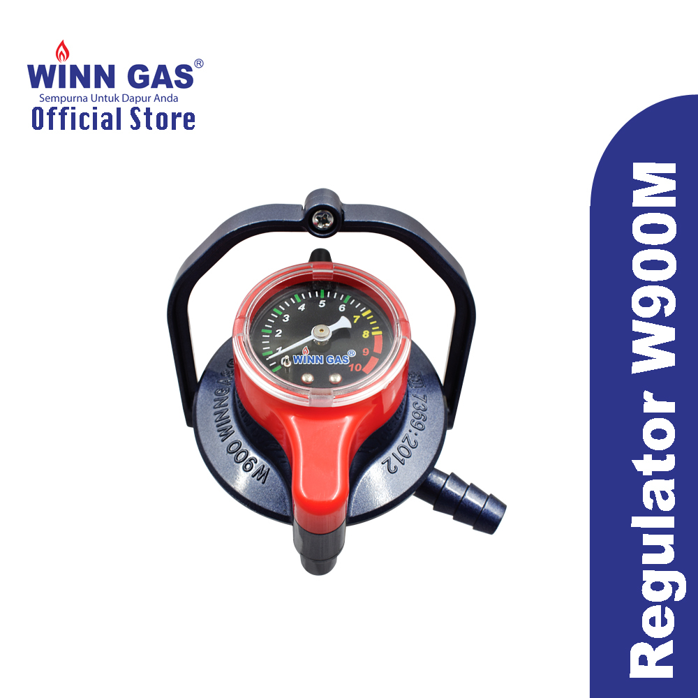 Jual Regulator Gas Winn Gas Meter W900 M dengan meteran ampere dan ...