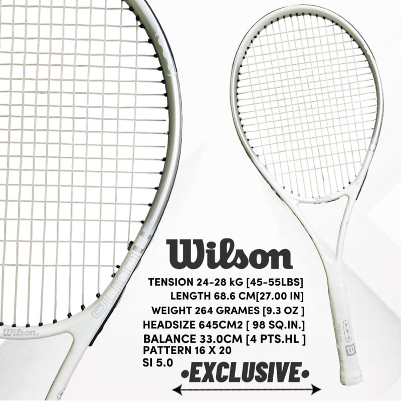 Jual Raket Tenis Wilsn BLX Termasuk Senar - Tas - Grip | Shopee Indonesia