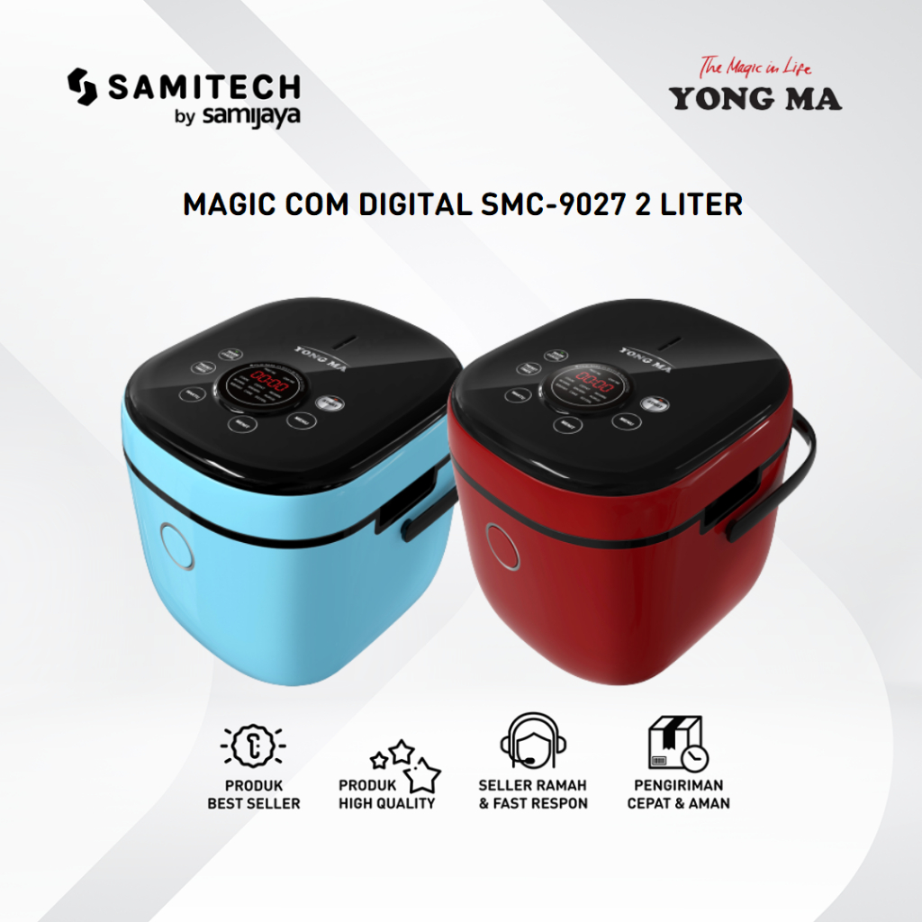Jual MAGIC COM YONGMA SMC-9027 SMC 9027 2LITER DIGITAL BERGARANSI ...