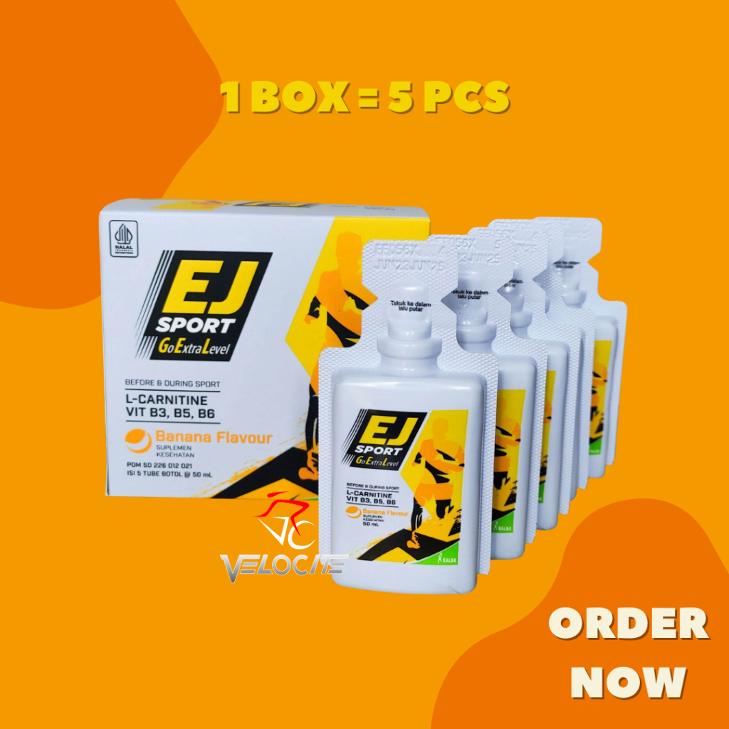 Jual EJ Sport Gel Banana ExtraJoss GU Energy EJ Olahraga Stamina Sepeda ...