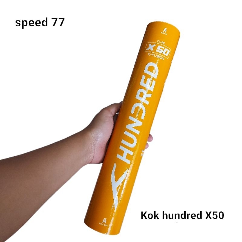 Jual KOK HUNDRED X50 ( speed 77 ) | Shopee Indonesia