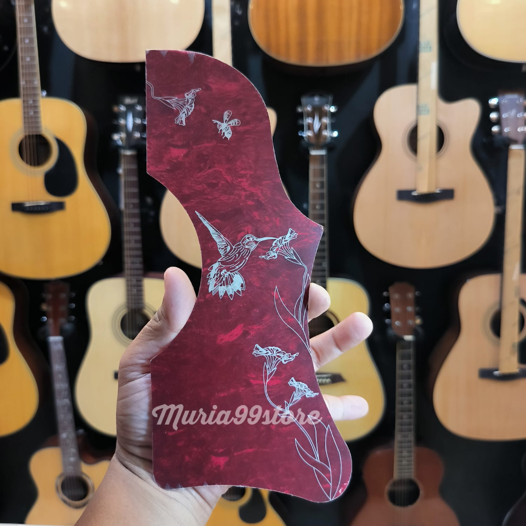 Jual Pickguard Gitar Akustik untuk Gitar jumbo motif burung | Shopee ...