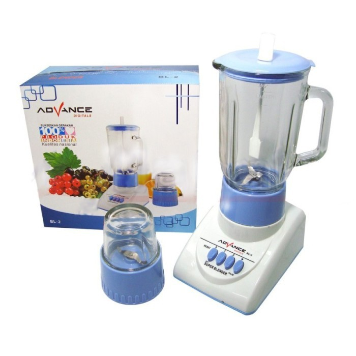 Jual Blender Advance BL-2/Blender Tabung Kaca 2 in 1 Multifungsi/Blender Kaca Multifungsi ...