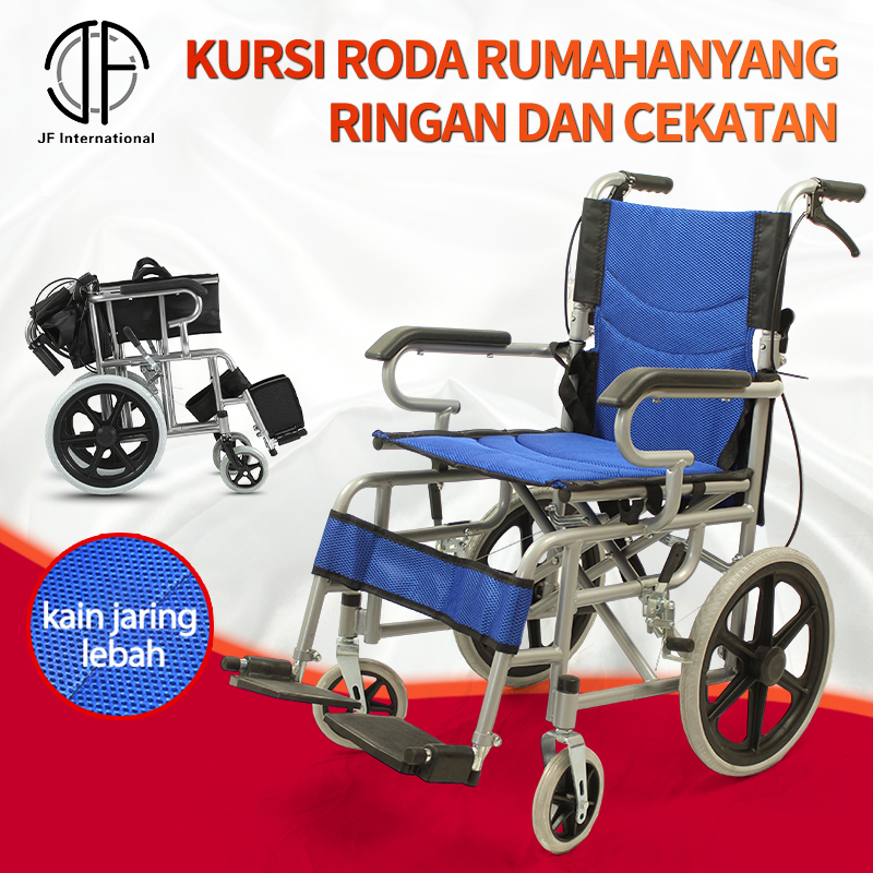 Jual JF Kursi Roda Traveling Bisa Dilipat - Kursi roda Alluminium Bisa ...