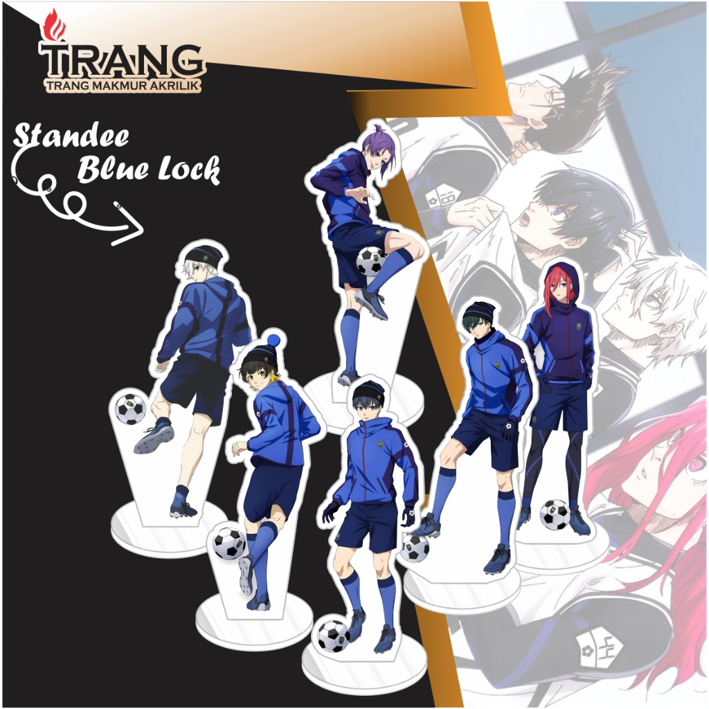 Jual Standee Figure Akrilik Blue Lock / Standing Action figure Acrylic ...