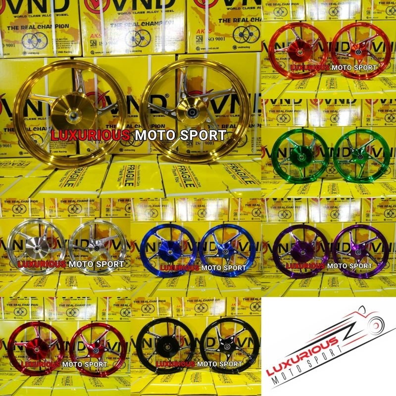 Jual velg vnd ak55 mio velg vnd mio soul pelek racing fino xride mio sporty | Shopee Indonesia