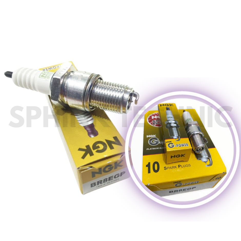 Jual Busi Racing NGK G-Power Platinum BR8EGP Ninja R RR 150 RXZ NSR ...