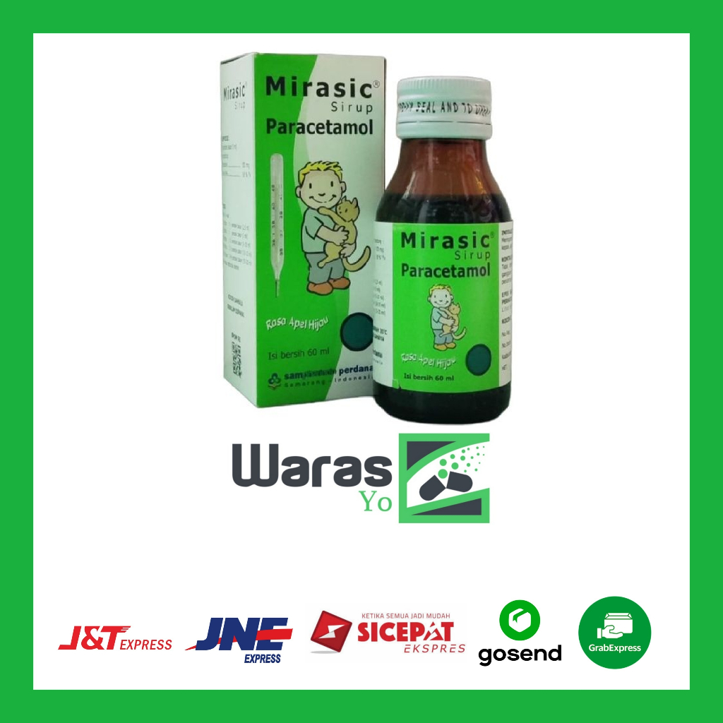 Jual [SW] Mirasic Syrup 60 ML- - Obat Penurun Demam Anak | Shopee Indonesia