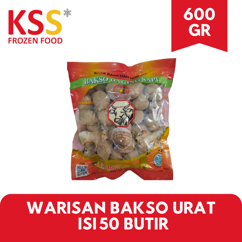 Jual WARISAN BAKSO URAT ISI 50 BUTIR 600 GR | Shopee Indonesia