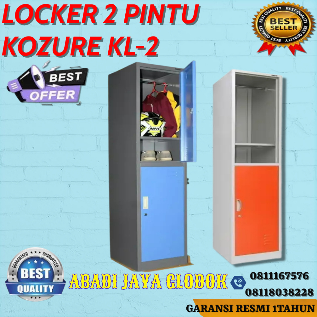 Jual LOCKER 2 PINTU KOZURE KL-2 | Shopee Indonesia