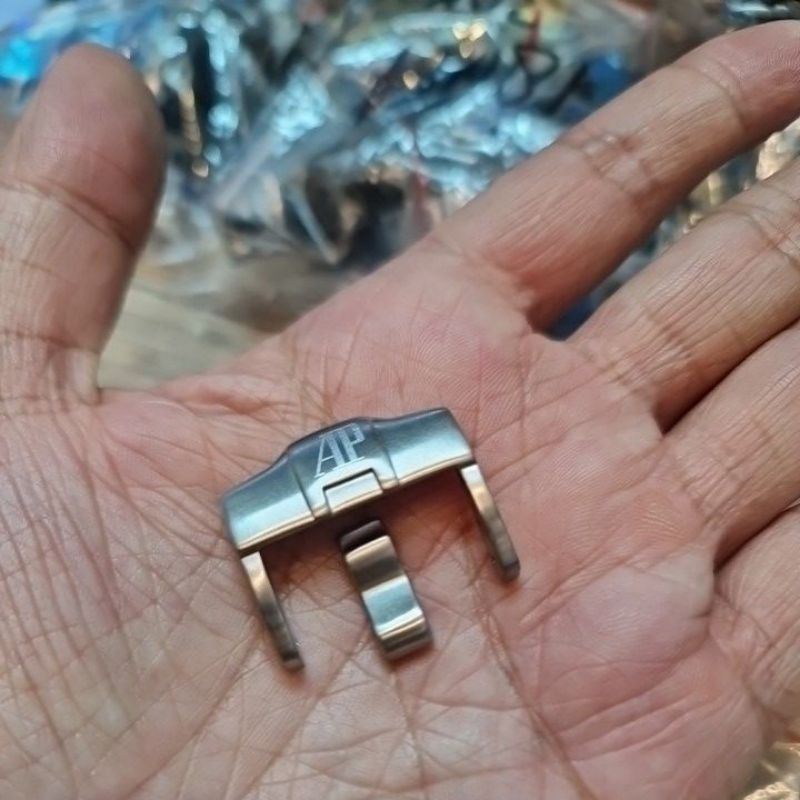 Jual STRAP AP 725A Strap Tali Karet kulit asli 1000% Jam Audemars ...
