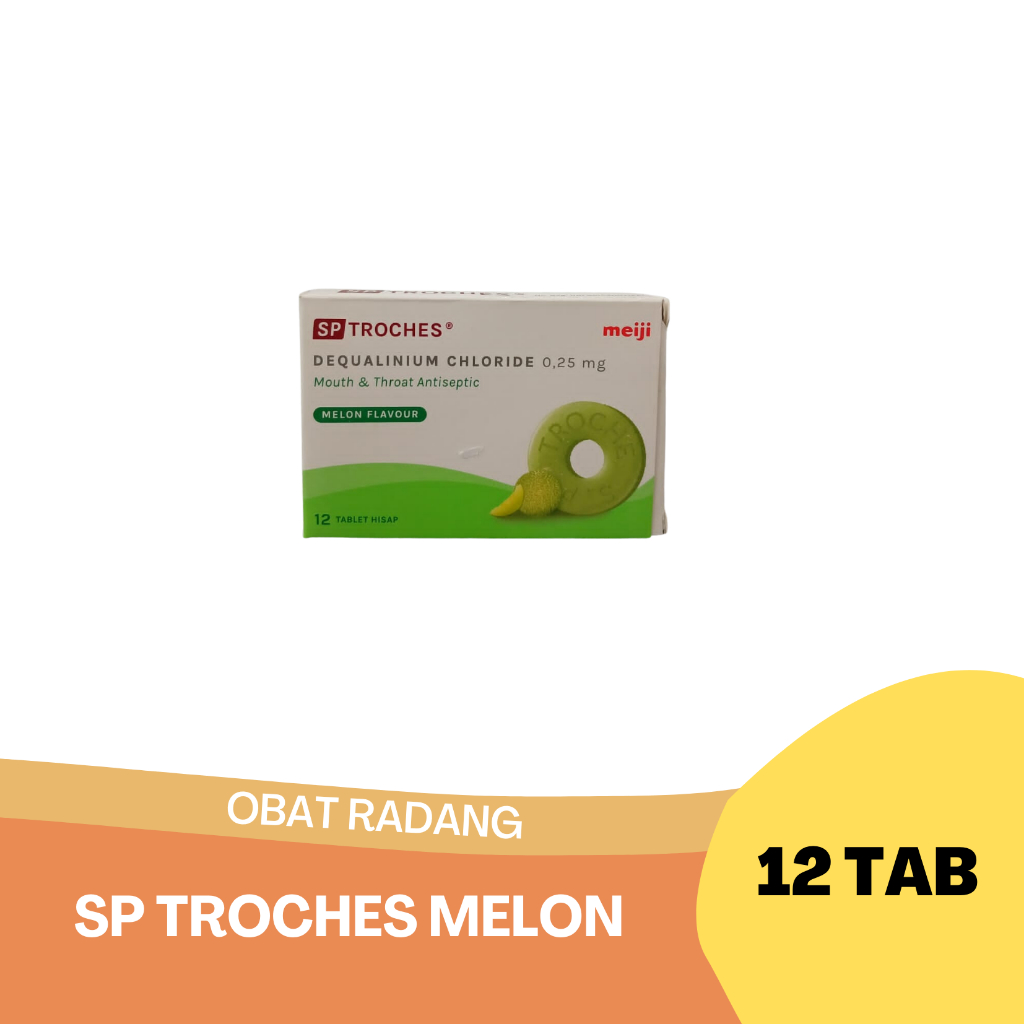 Jual SP Troches meiji 12 tab rasa melon | Shopee Indonesia