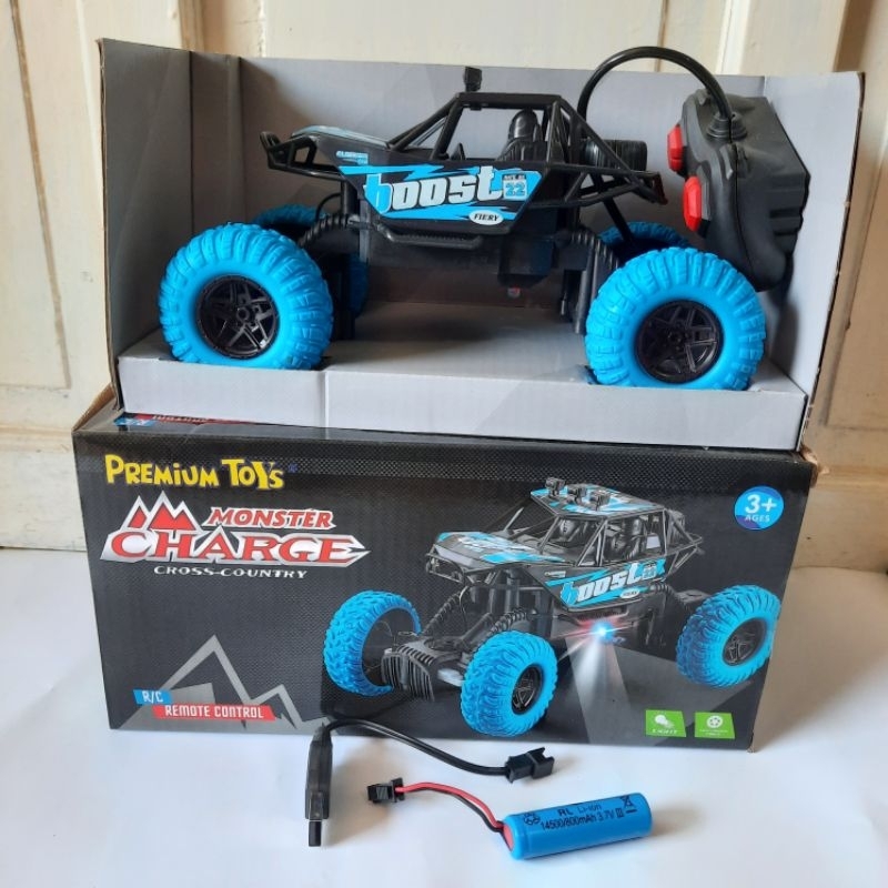 Jual Mobil Remot Control Boost Monster Ban karet tahan banting Bisa ...