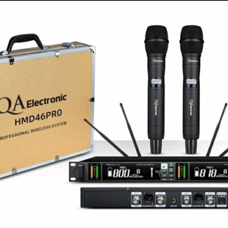 Jual Mic Wireless QA Electronic HMD46Pro HMD46 PRO by RDW Professional l | Shopee Indonesia