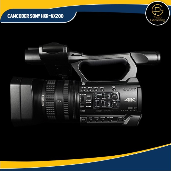 Jual Sony HXR-NX200 NXCAM 4K Professional Camcorder | Shopee Indonesia