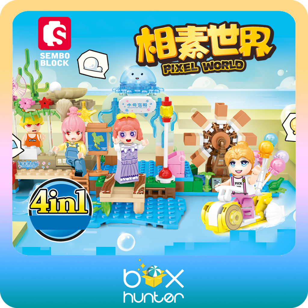 Jual BRICK PIXEL WORLD | MAINAN ANAK DUNIA PIXEL BATA LUCU | Shopee Indonesia
