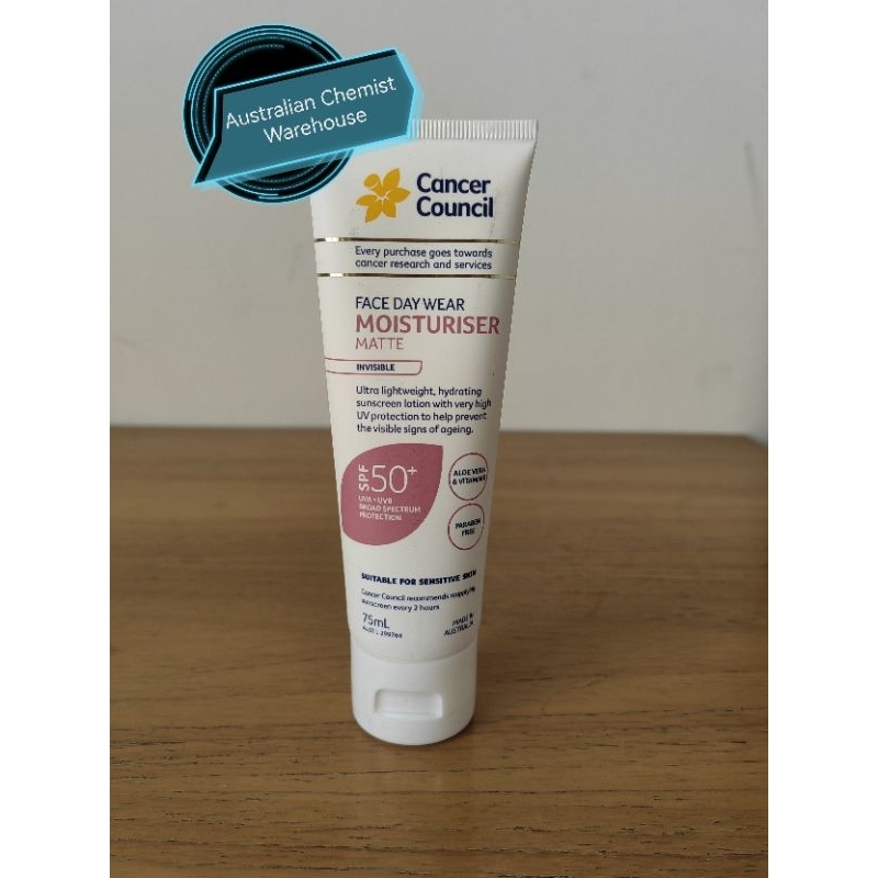 Jual Cancer Council MOISTURISER SPF 50+ FACE & BODY MATTE FINISH - Made ...