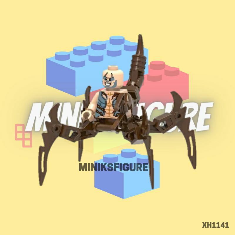 Jual Mainan Balok Minifigure Scorpion | Maximus Gargan | Spider-Man ...