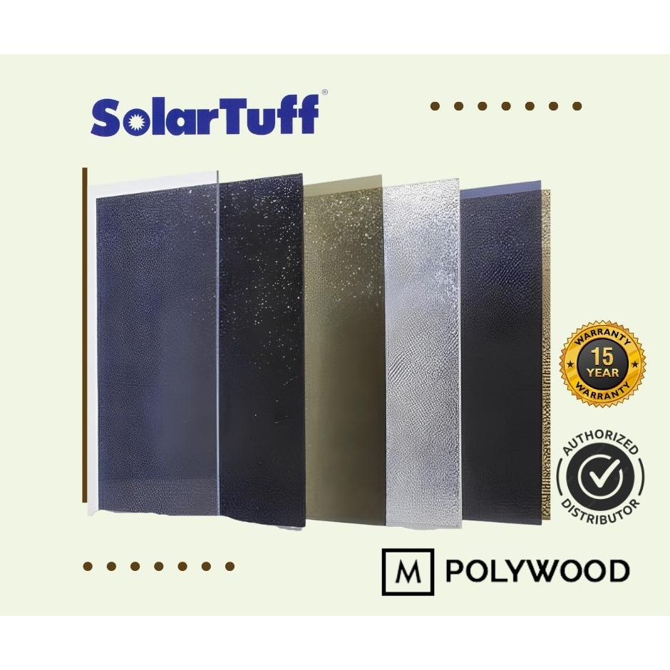 Jual SolarTuff Solid Premium Polycarbonate Sheet (SolarFlat) | Shopee ...