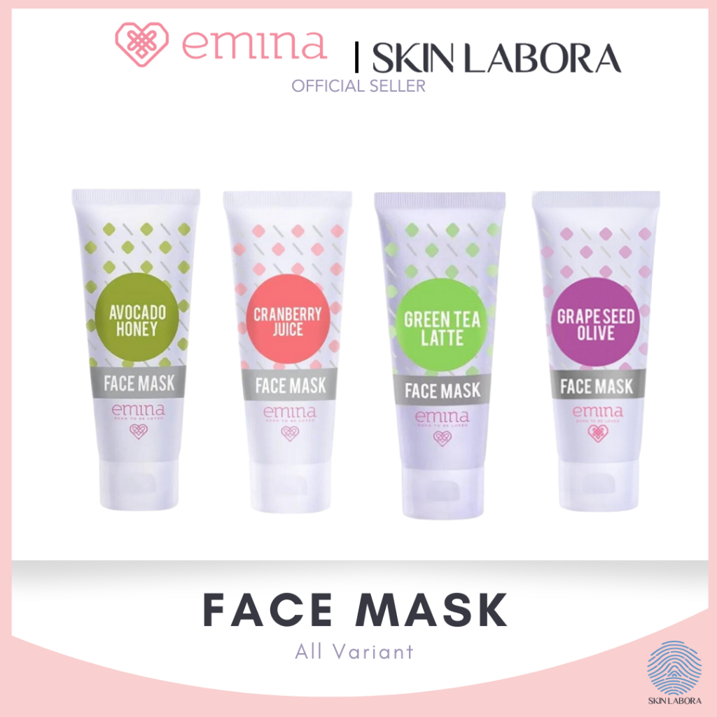 Jual Emina Face Mask 60 mL (Clay & Peel Off Mask) - Masker Wajah ...