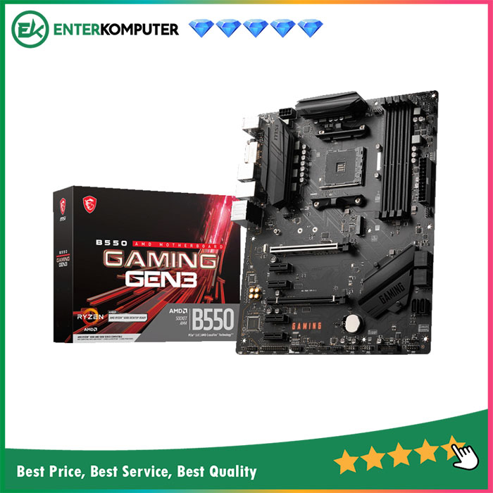 Jual MSI B550 Gaming GEN3 - AM4 AMD Promontory B550 DDR4 USB3.2 ...