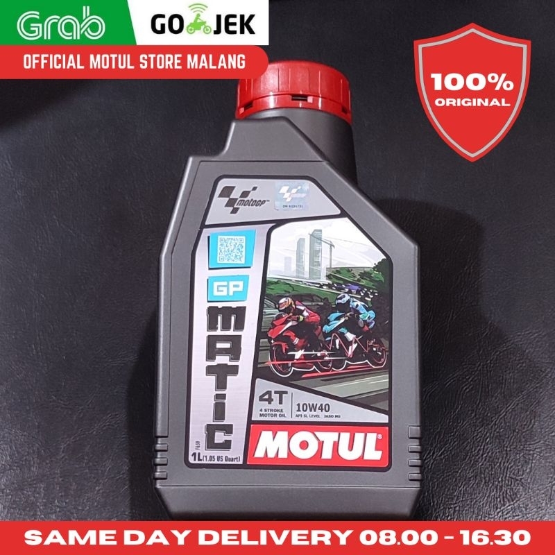 Jual OLI MOTUL GP MATIC 10W-40 1LITER | Shopee Indonesia