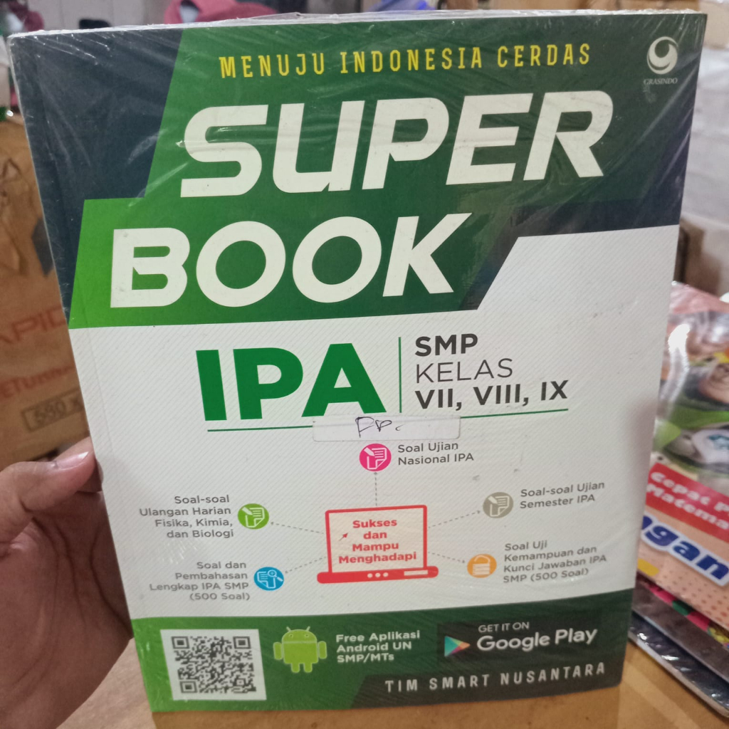 Jual BUKU - SUPER BOOK IPA SMP KELAS 7 8 9 | Shopee Indonesia