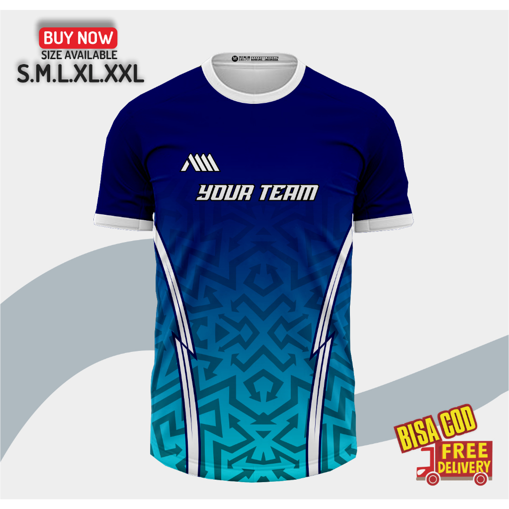 Jual READY BAJU JERSEY FUTSAL VOLLY CUSTOM / JERSY / JERSI SEPAKBOLA ...