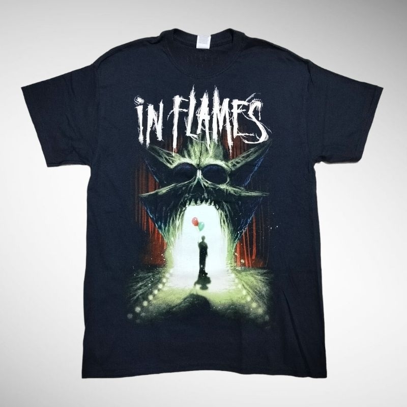 Jual Tshirt IN FLAMES - BALLOONS USA TOUR 2018 | Shopee Indonesia