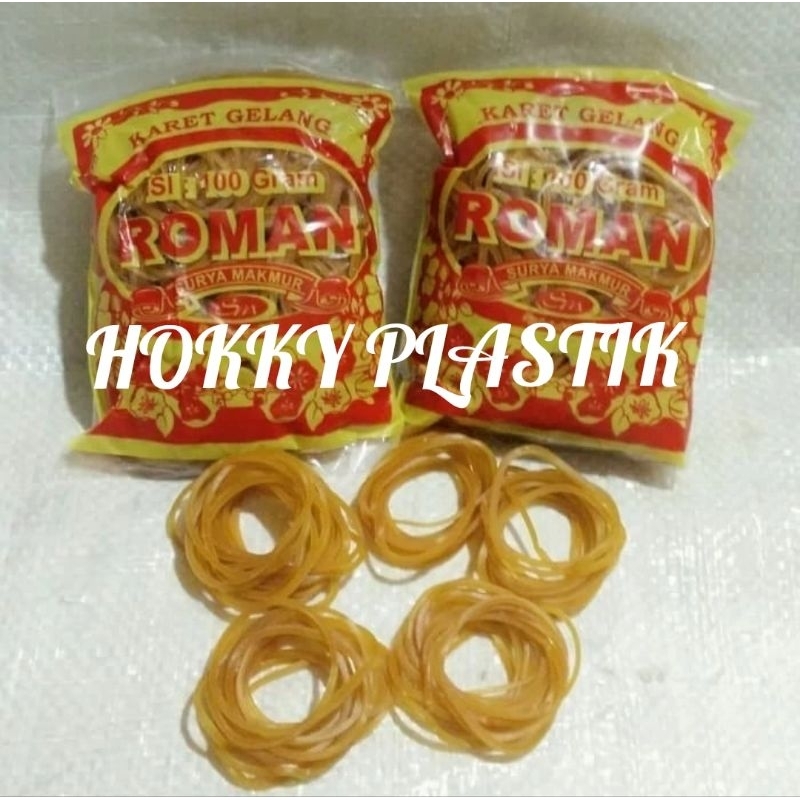 Jual Karet Gelang Kuning ROMAN (100gr) | Shopee Indonesia