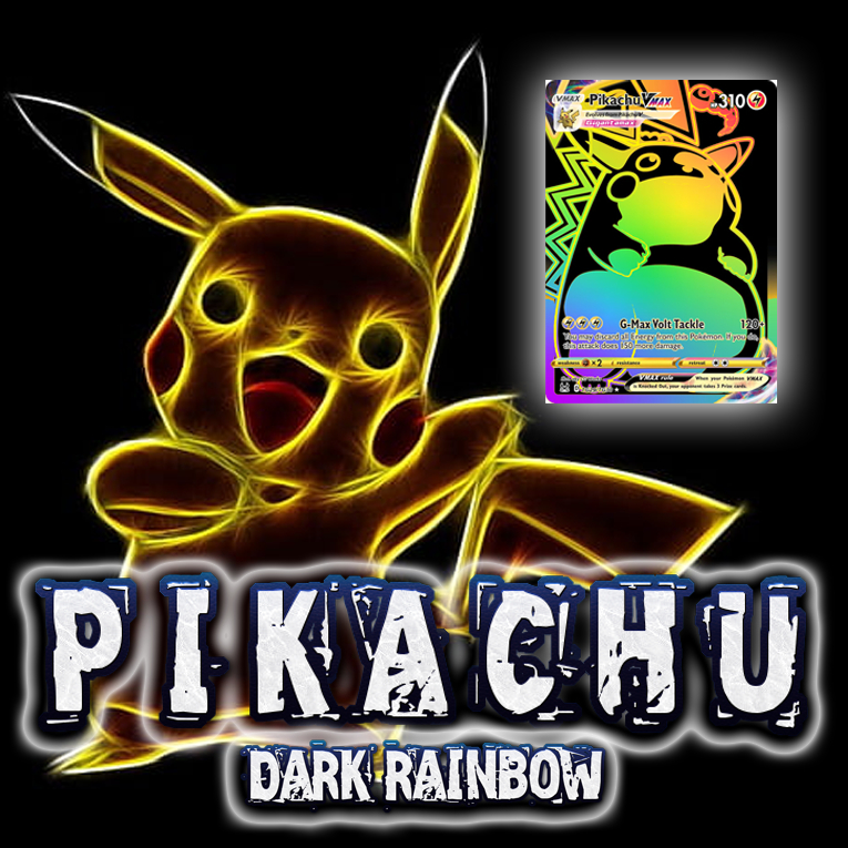 Jual KARTU POKEMON TCG HOLOGRAM SPECIAL (VMAX) - PIKACHU DARK RAINBOW ...