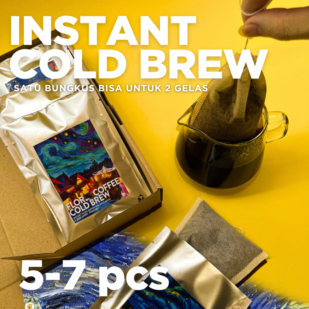 Jual Instant Cold Brew Coffee By Black Potion Roaster ( 5 pcs ) kopi ...
