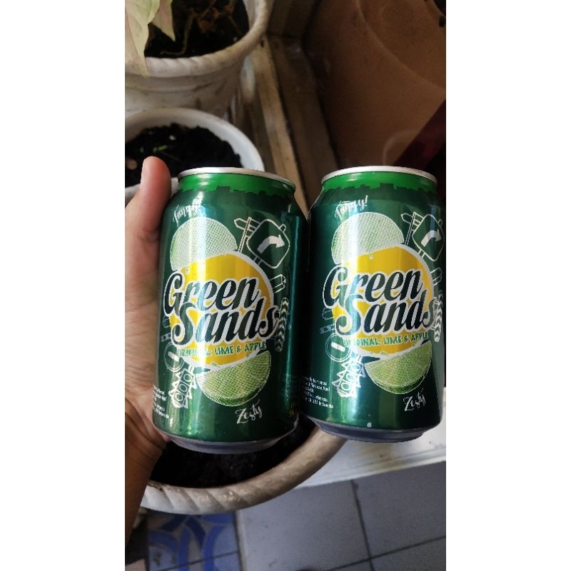 Jual MINUMAN KALENG GREEN SANDS 330ML | Shopee Indonesia