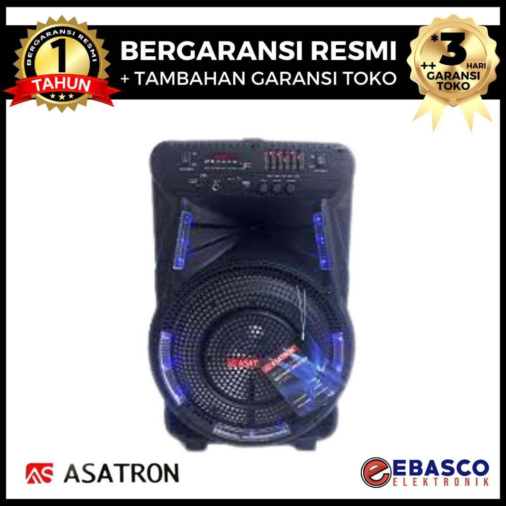 Jual ASATRON Speaker Venus - Speaker Aktif Portable Dengan Bluetooth 80 ...