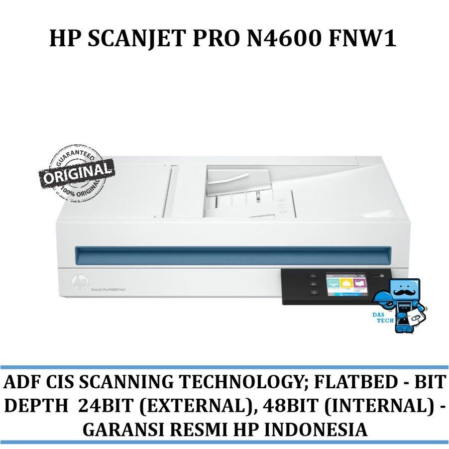 Jual HP Scanjet Pro N4600 fn1 Network Scanner 20G07A | Shopee Indonesia