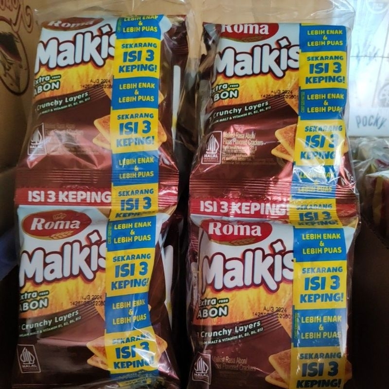 Jual MALKIST EXTRA RASA ABON RENCENG isi 10 | MALKIS ABON | Shopee ...