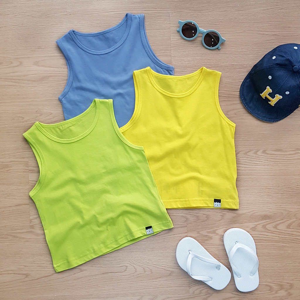 Jual HEYTIMMY - Kaos Singlet Anak Laki Laki - Warna Funky | Shopee ...