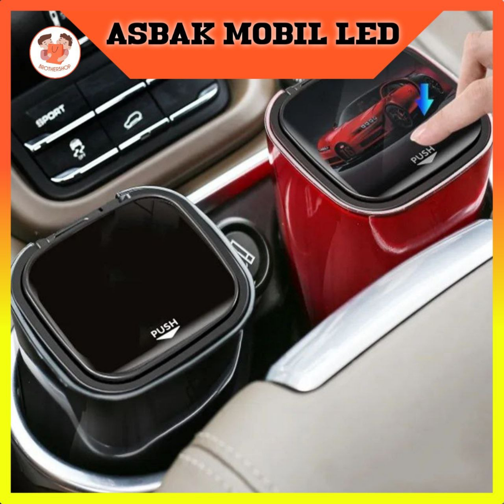 Jual Brother's Shop Asbak Mobil LED Tempat Puntung Rokok - Asbak Rokok ...
