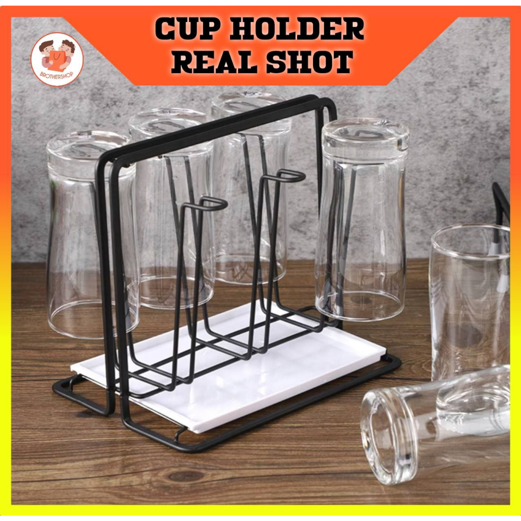 Jual Brother's Shop Gantung Rak Cangkir Stainless Steel Minimalis - Rak ...
