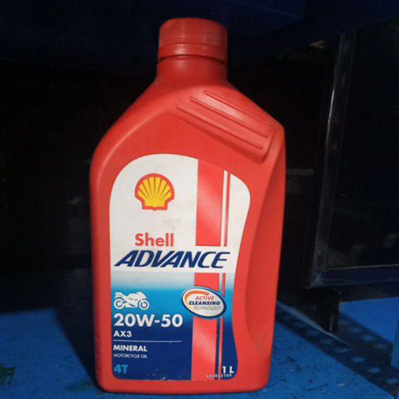 Jual SHELL ADVANCE AX3 20W50 1 LITER | Shopee Indonesia