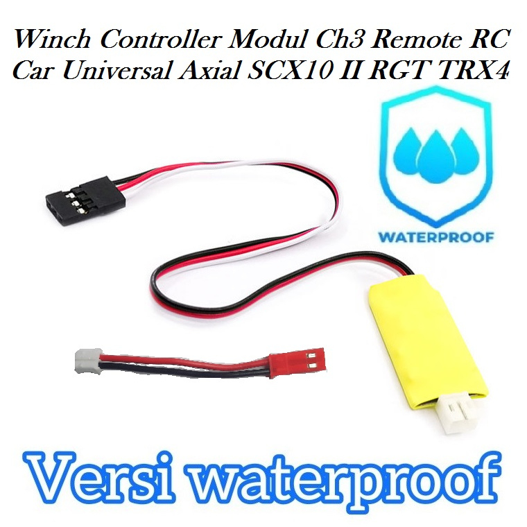 Jual Winch Controller Modul Ch3 Remote RC Car Universal axial SCX10 II ...