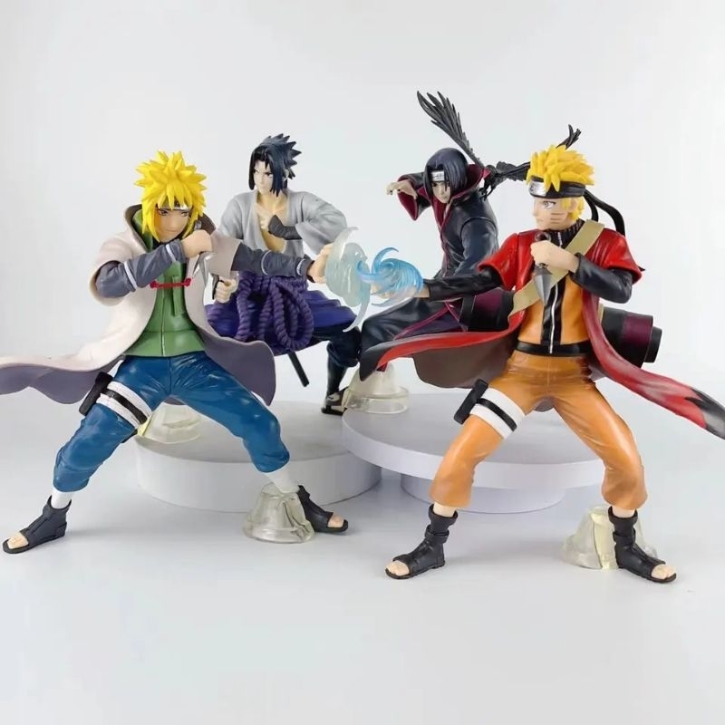 Jual Naruto minato itachi sasuke figure besar | Shopee Indonesia