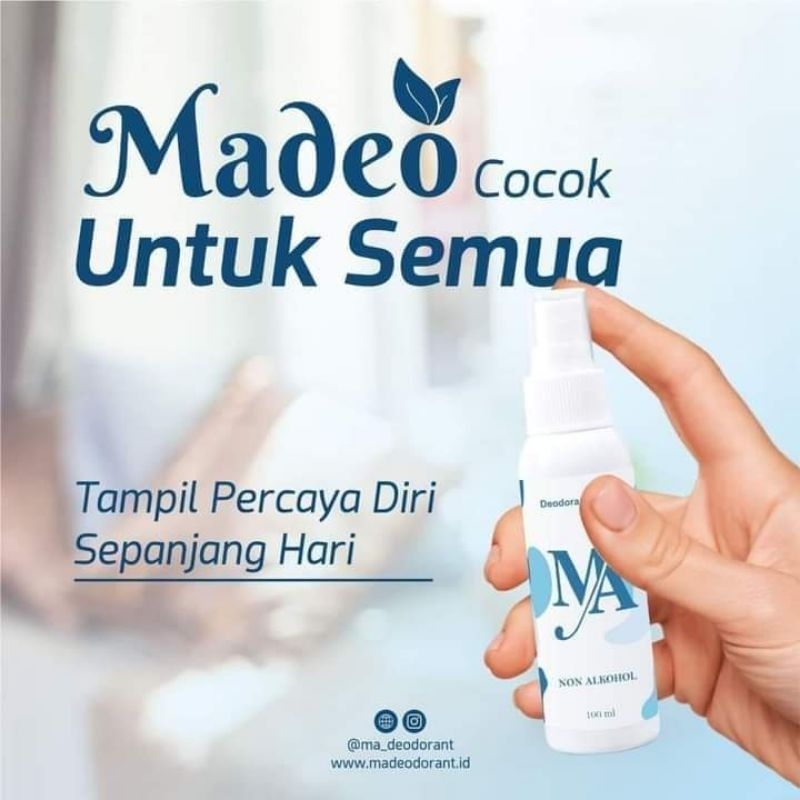 Jual MADEO MA DEODORAN SPRAY | Shopee Indonesia